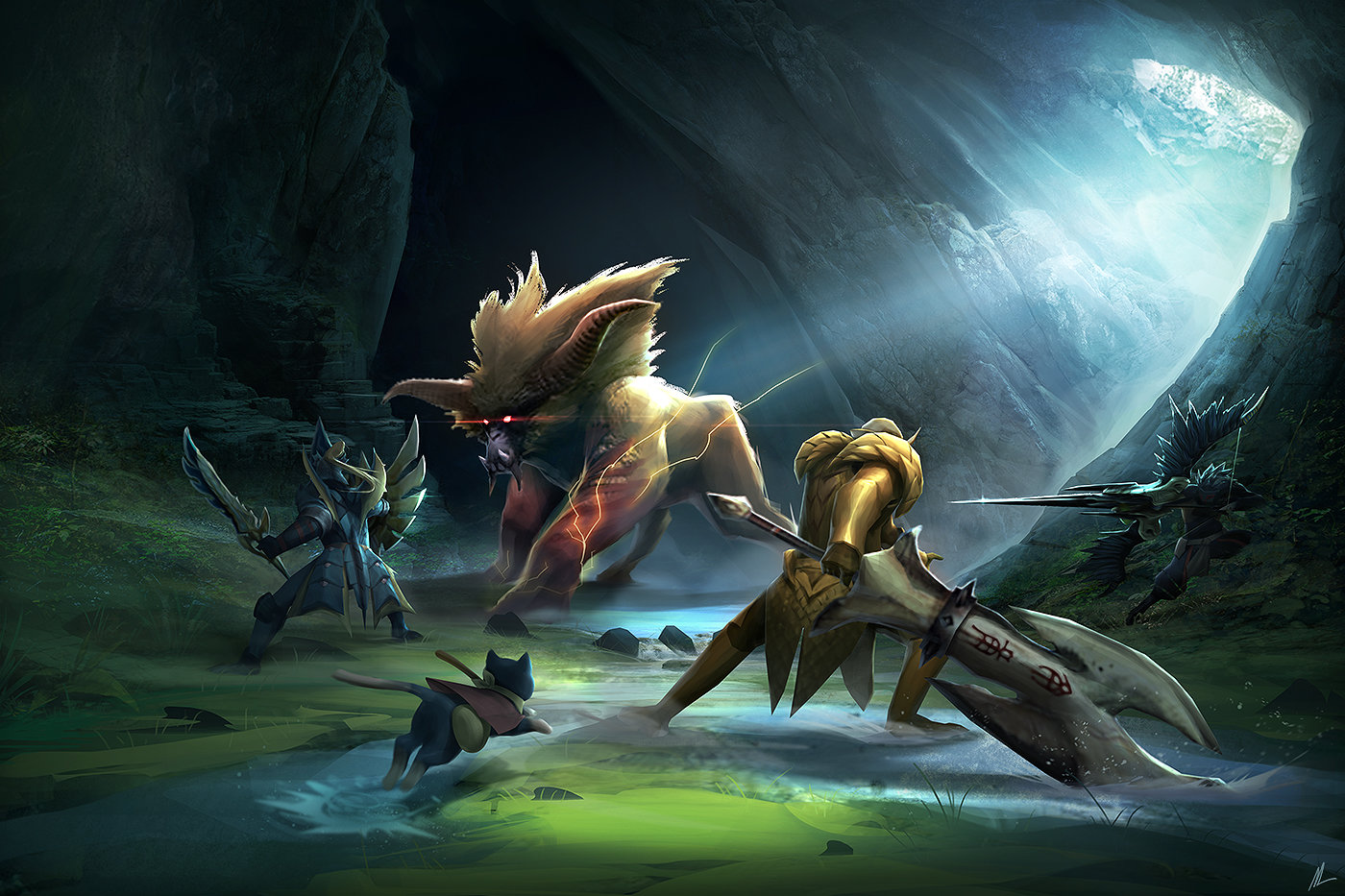 ArtStation - Monster Hunter