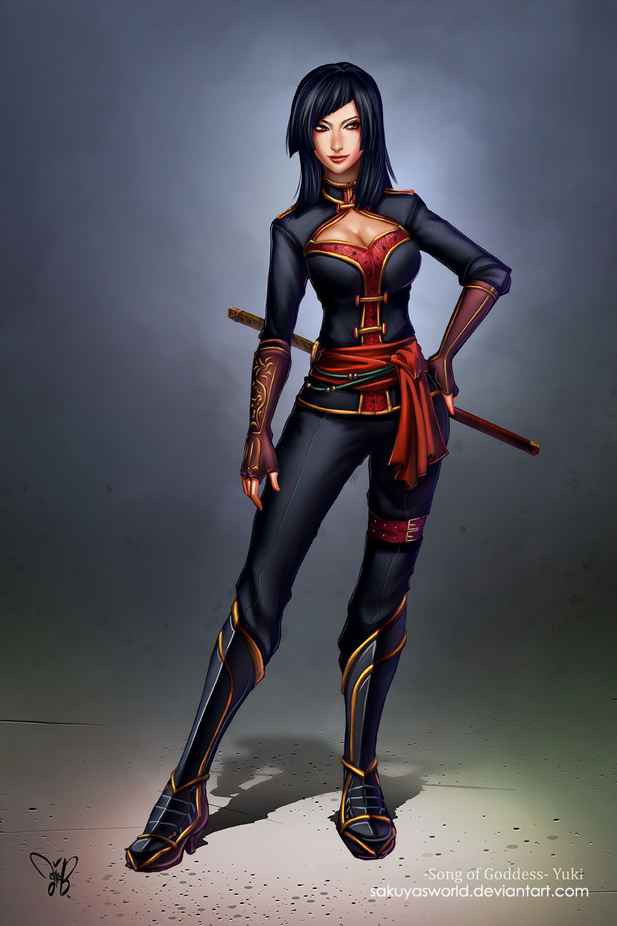 ArtStation - Song of Goddess: Yuki