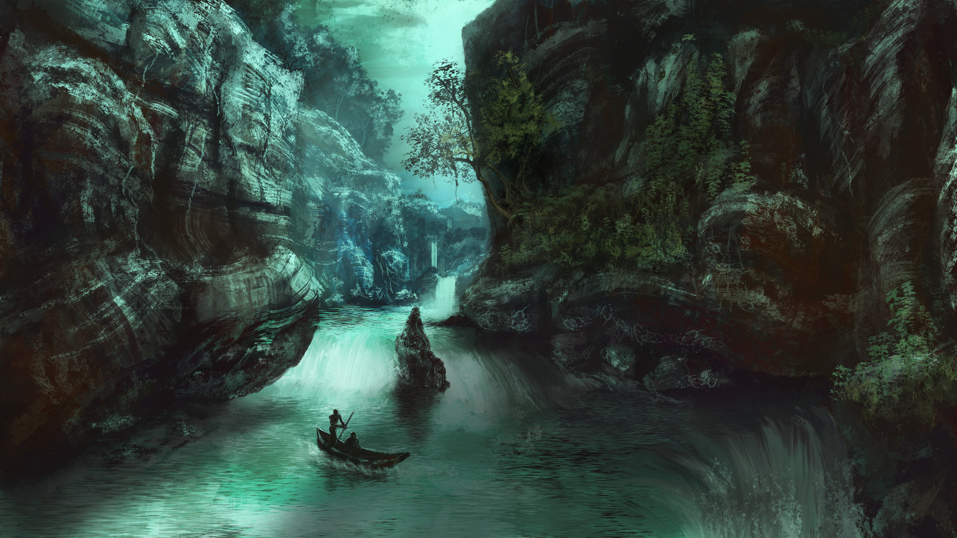 ArtStation - The River Archeron