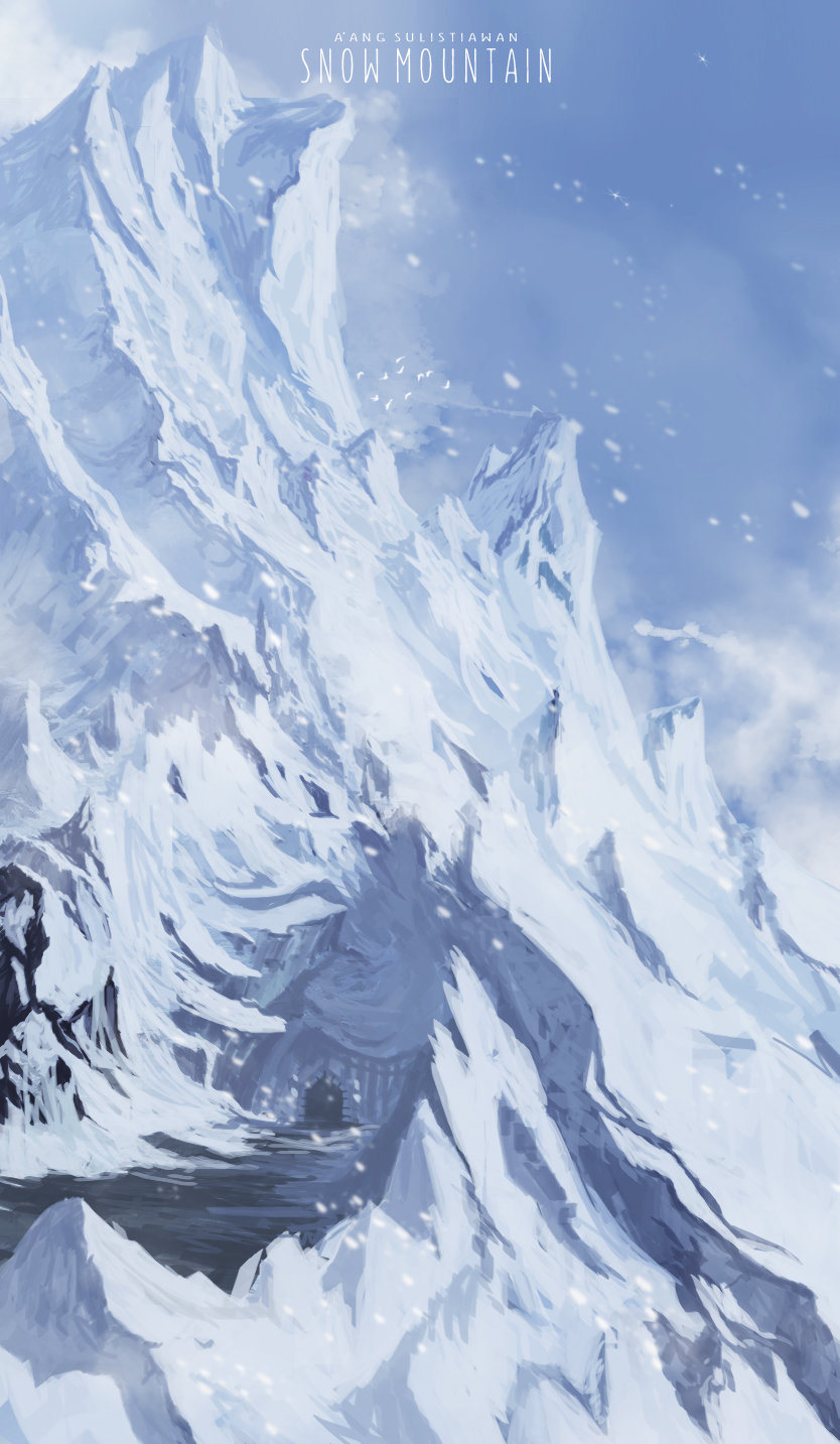 ArtStation - Snow Mountain