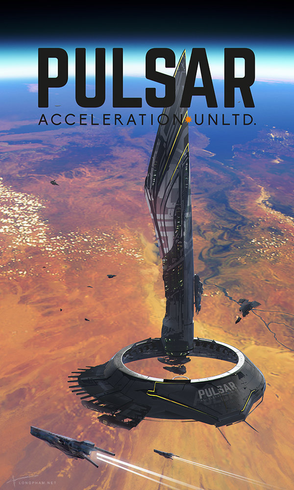 ArtStation - Poster - Pulsar