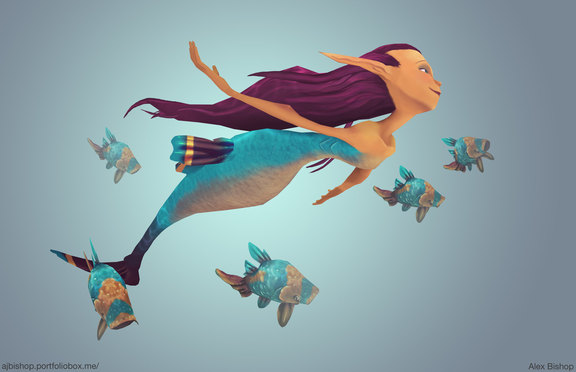 ArtStation - Mermaid