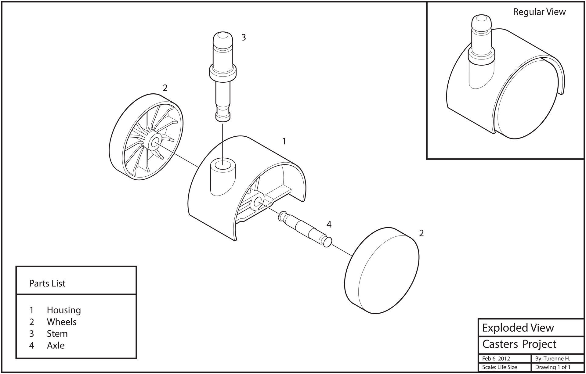 Turenne Huang - Exploded Views