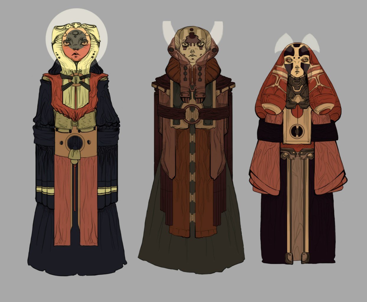 ArtStation - Priestesses