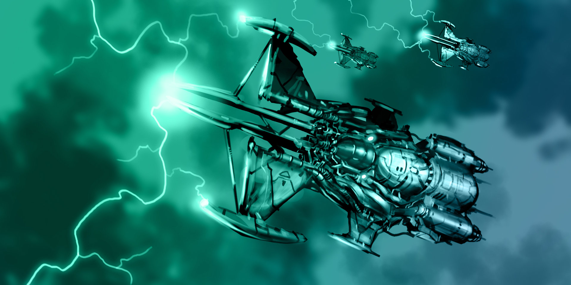 ArtStation - Electro Ships