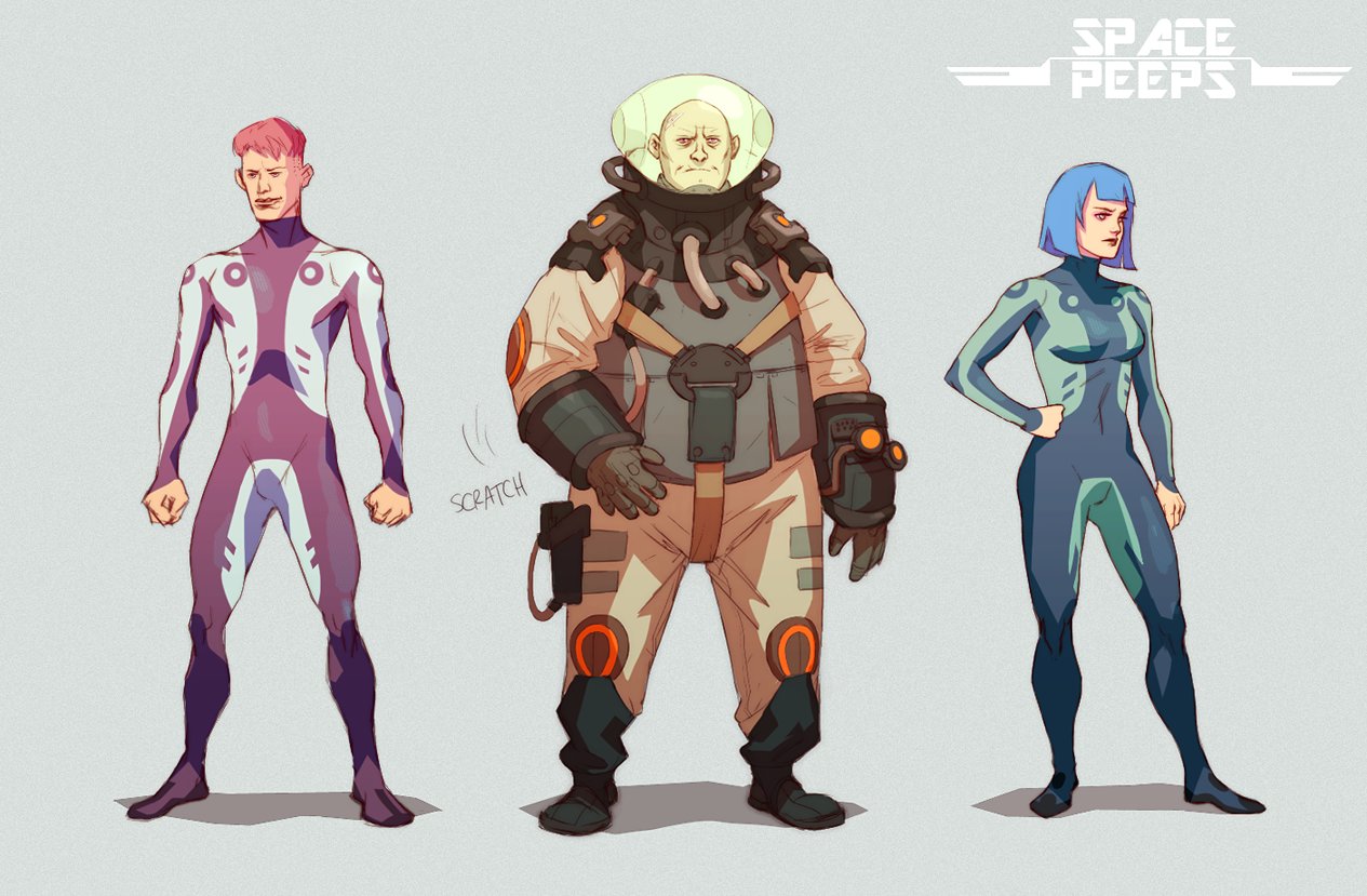 ArtStation - Space Peeps