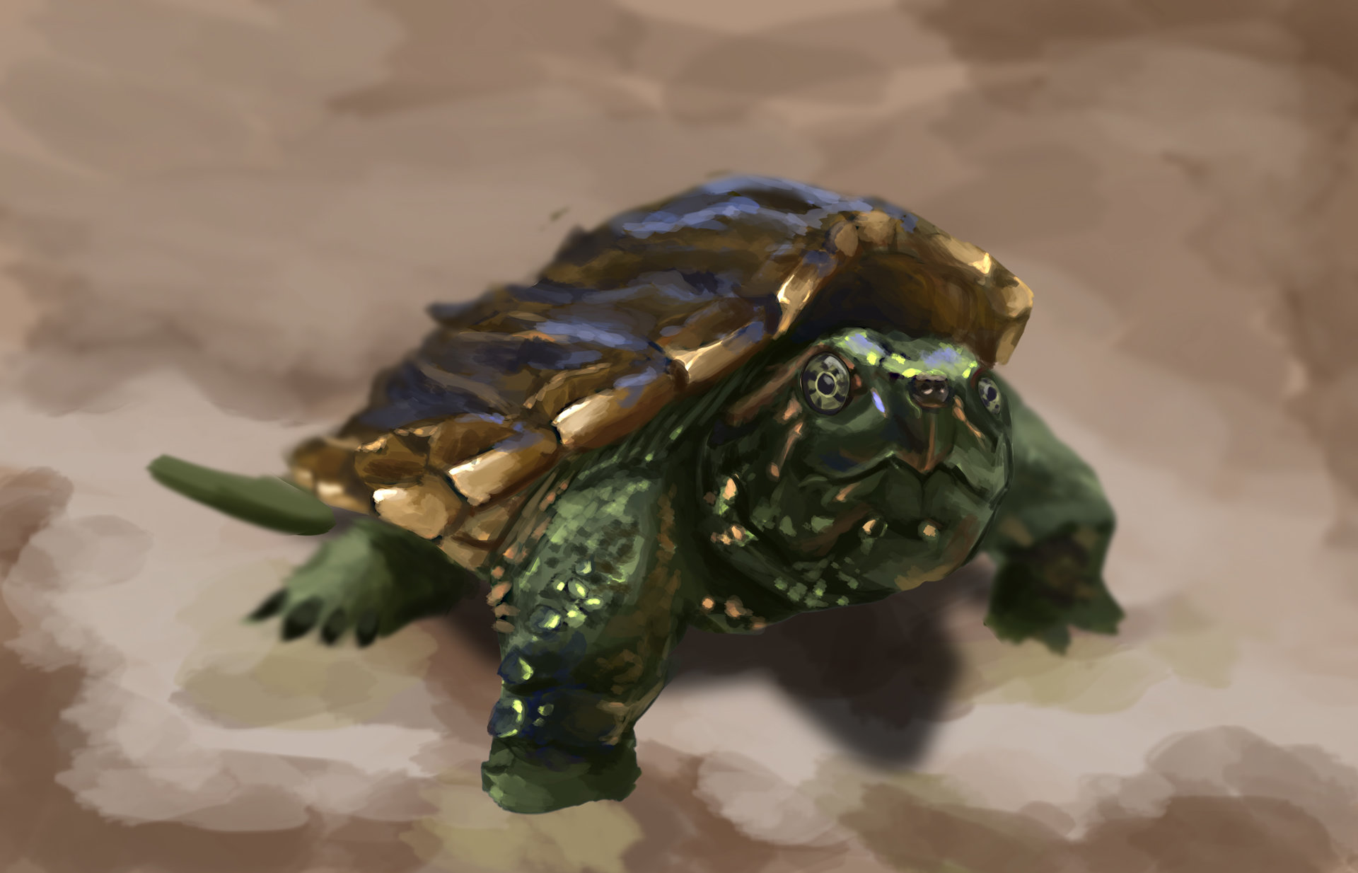 ArtStation - Turtle Scales and Tails