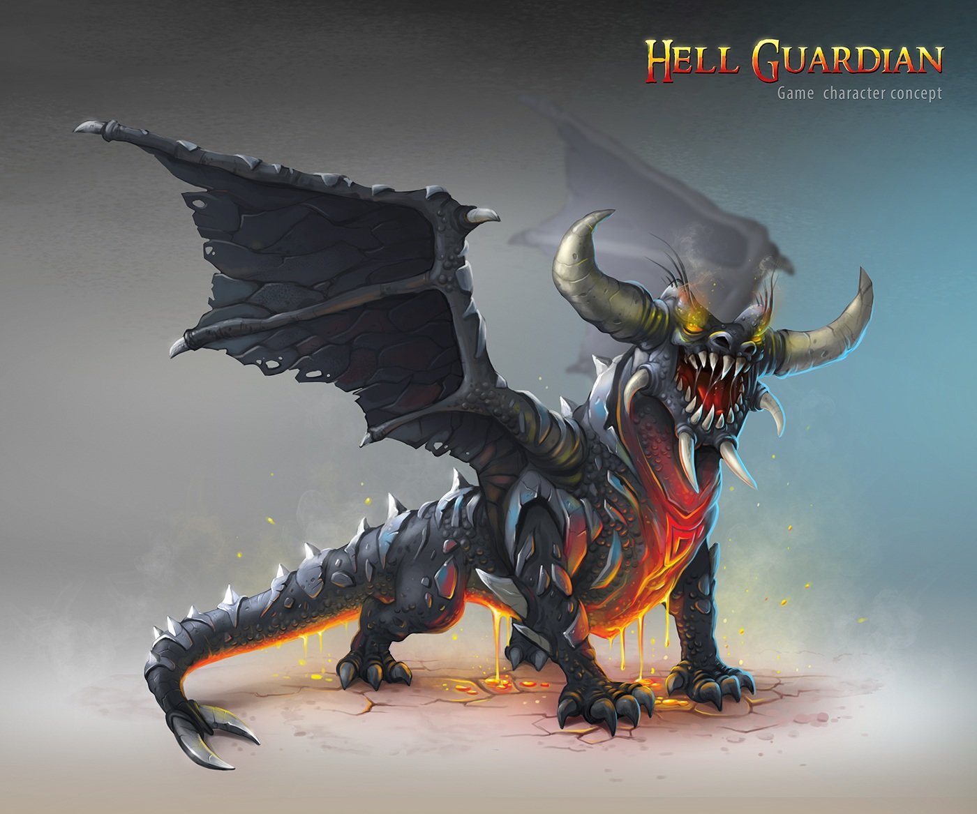 ArtStation - Hell Guardian