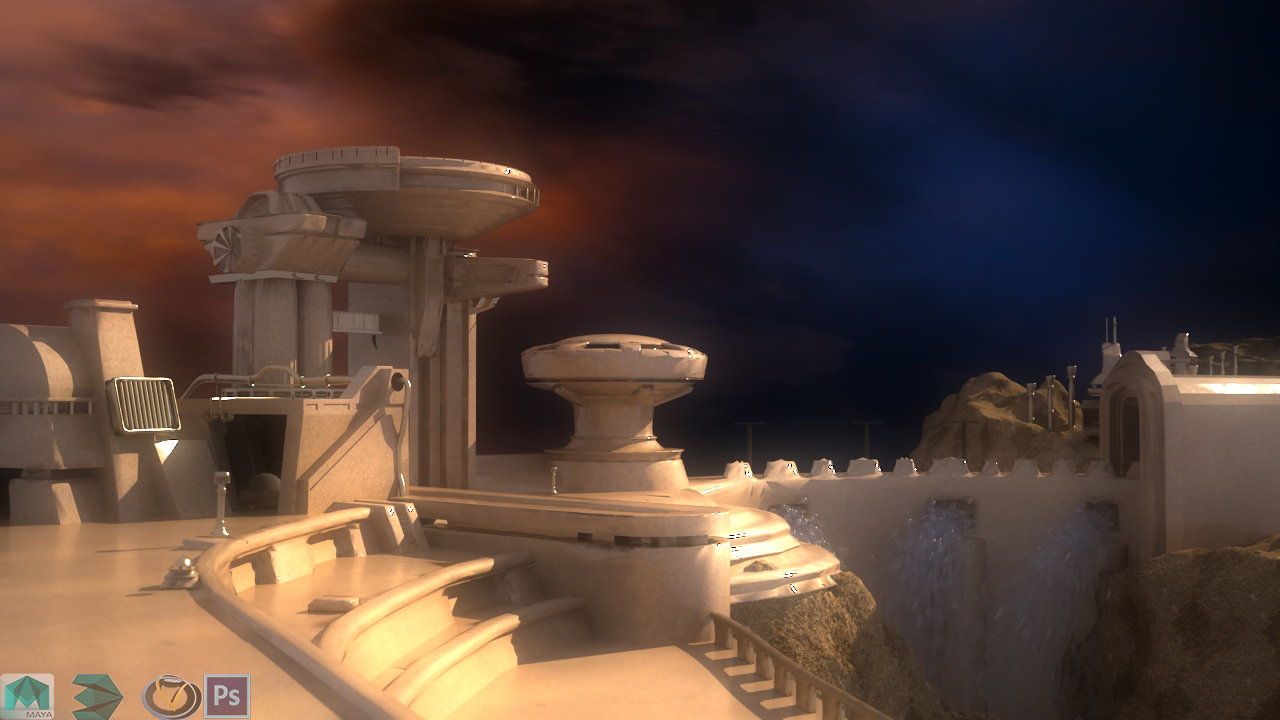 ArtStation - sci fi factory