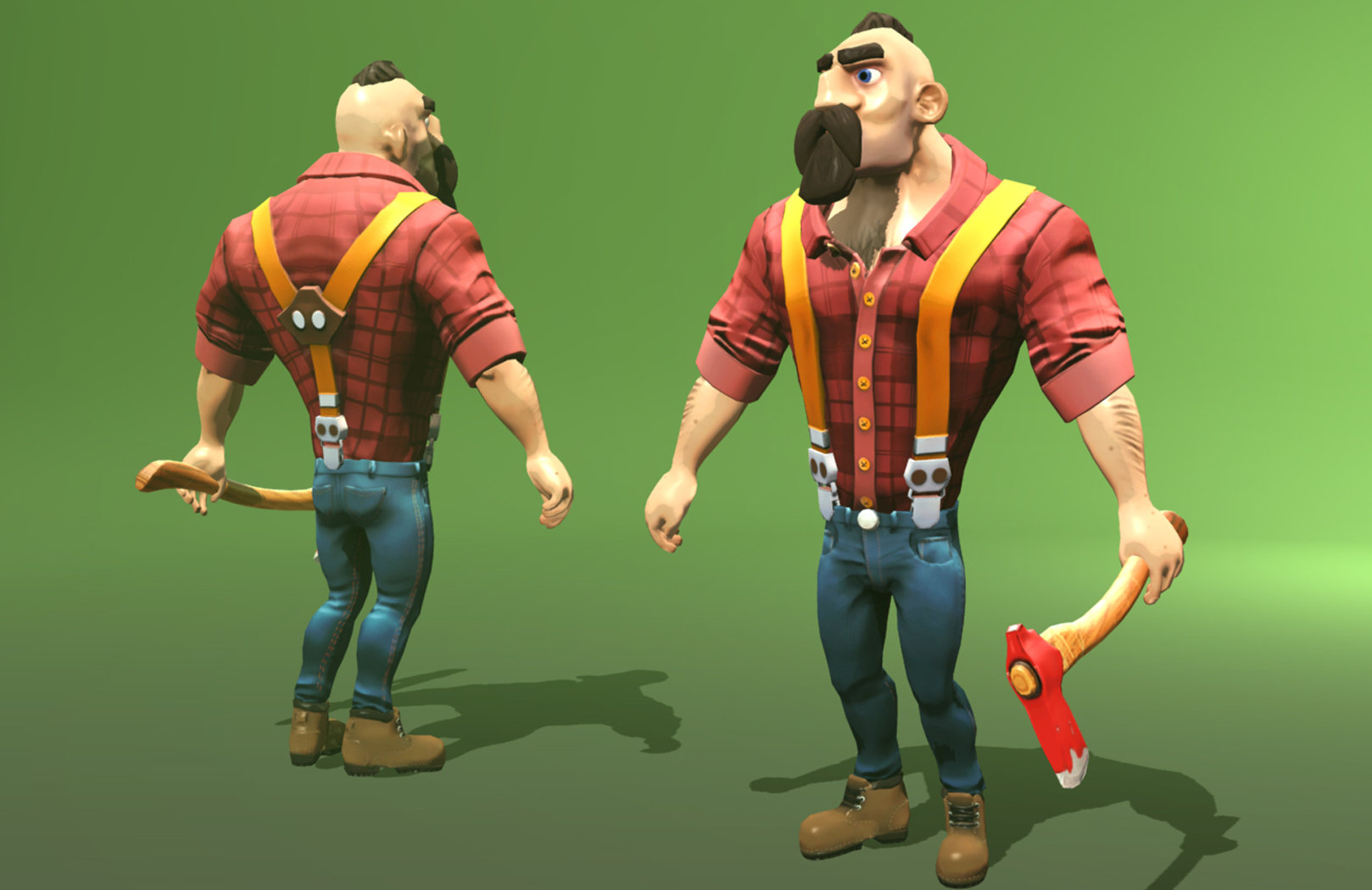 Ben Wilkinson - Toon Team LumberJack