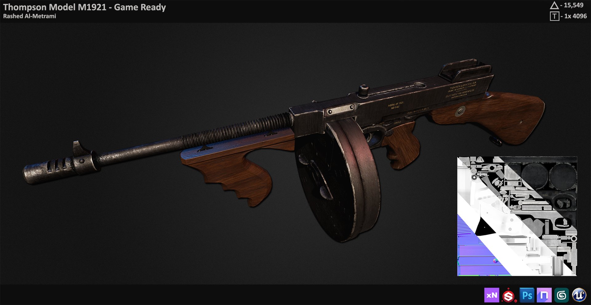 ArtStation - Thompson M1921