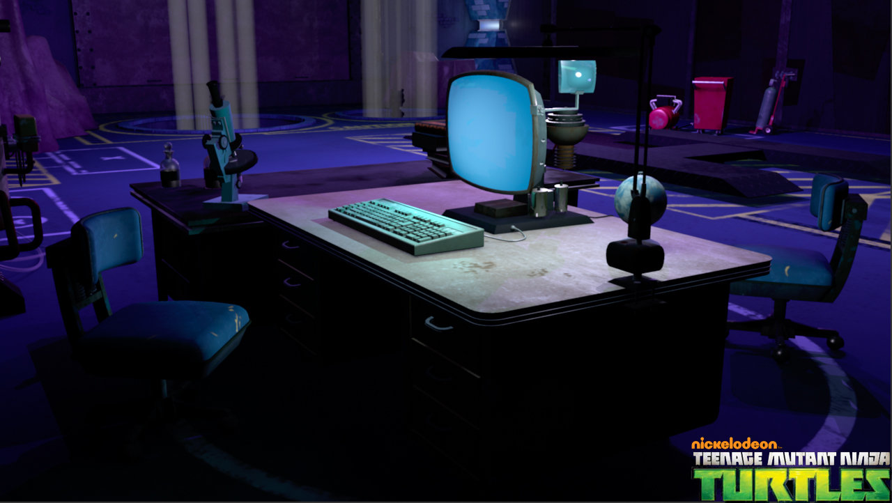 ArtStation - Donnie's Lab: TMNT (nickelodeon tv show)