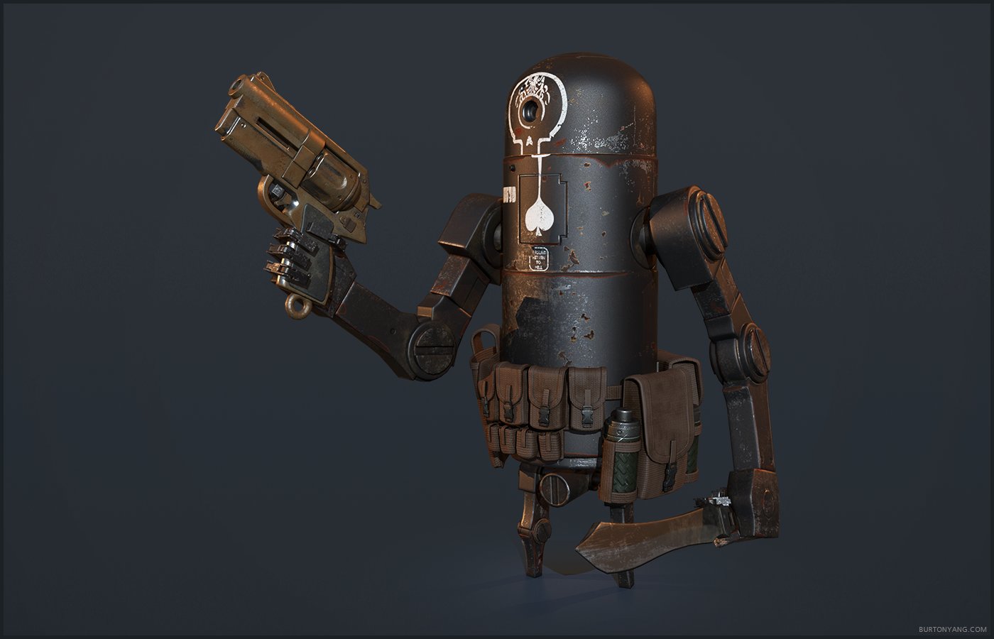 ArtStation - Bertie Mk 1
