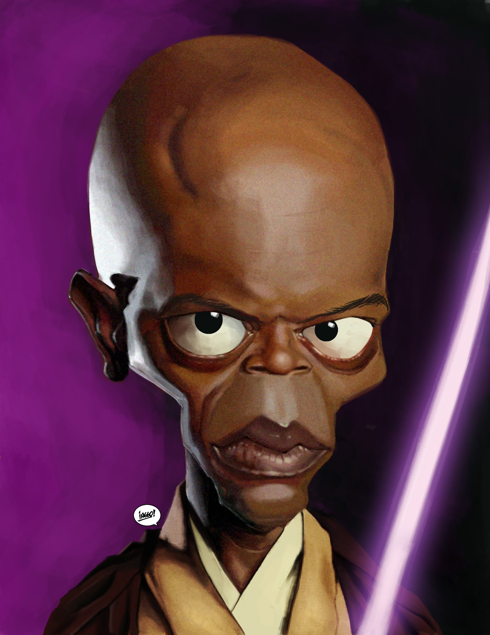 ArtStation - Samuel L. Jackson