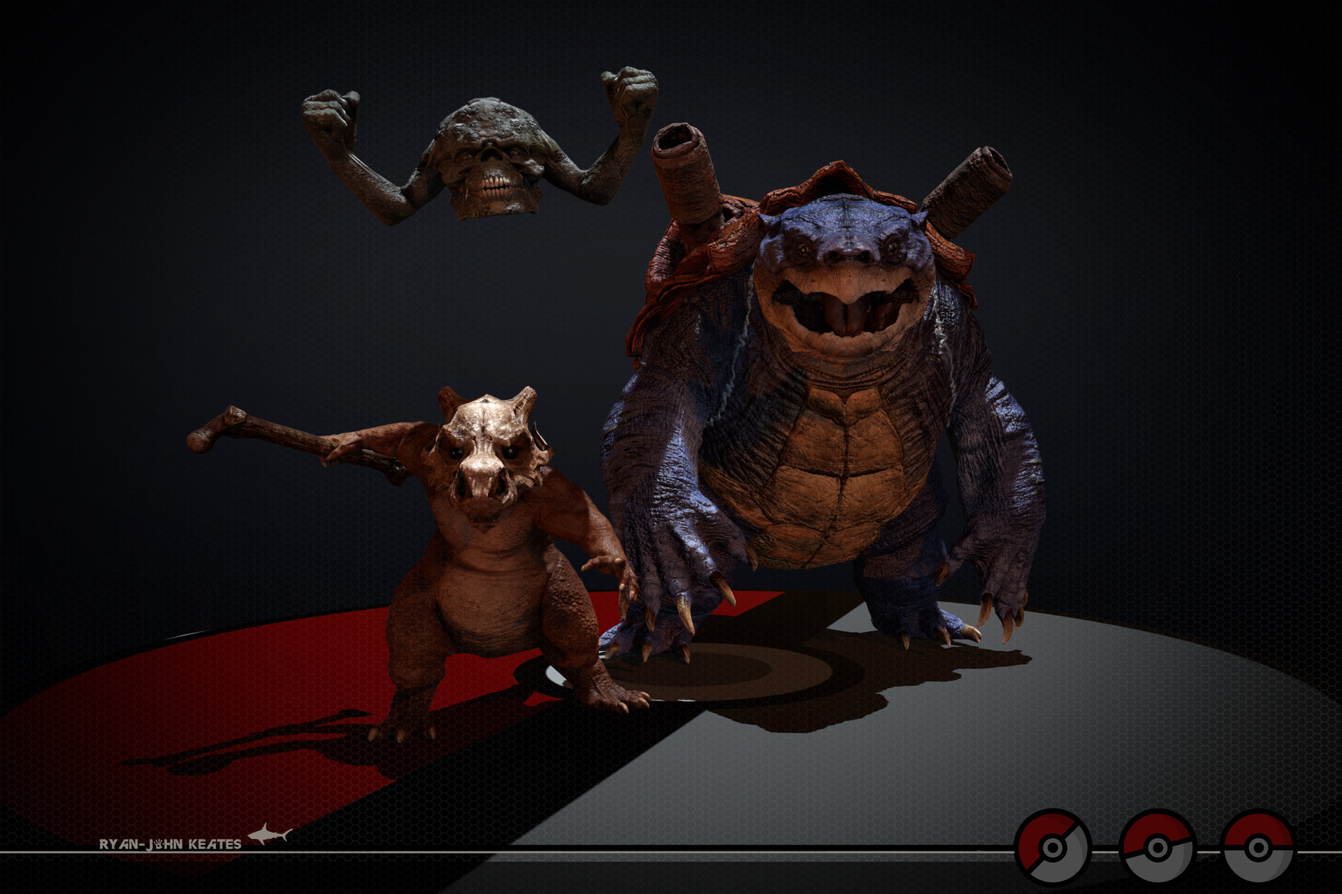 Ryan-John Keates - Realistic Pokemon 