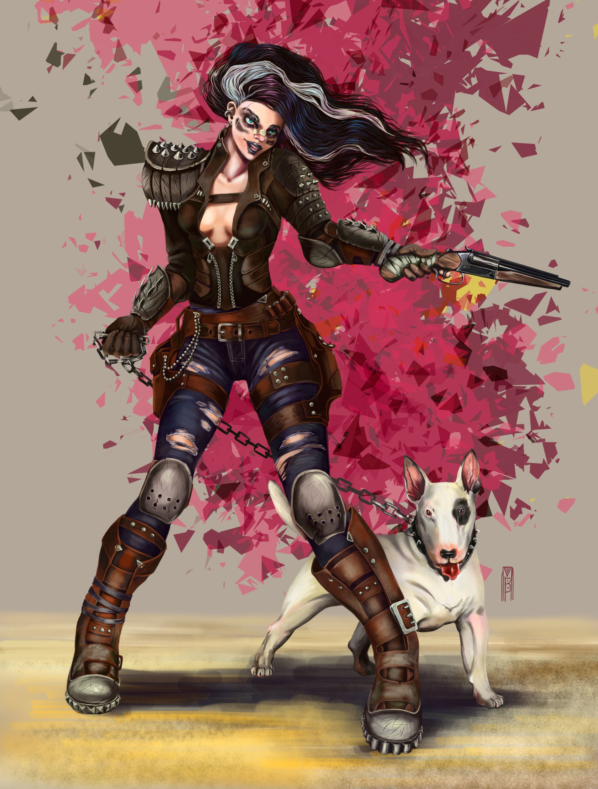 ArtStation - Mad Maxi (old school inspiration)