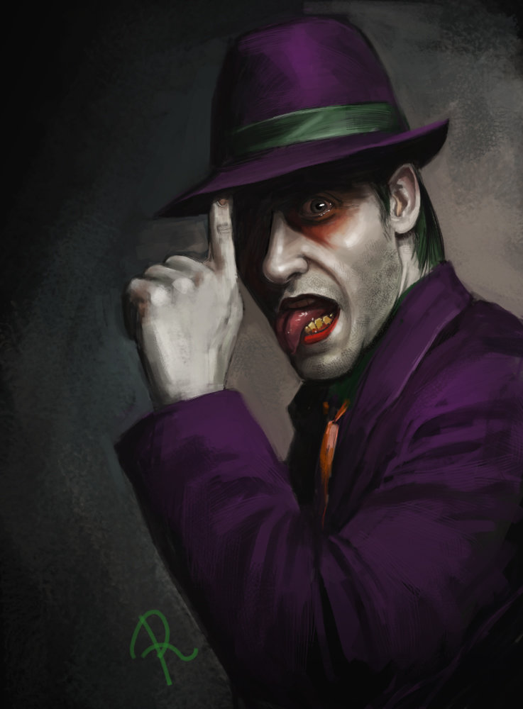 ArtStation - Joker by Jared Leto
