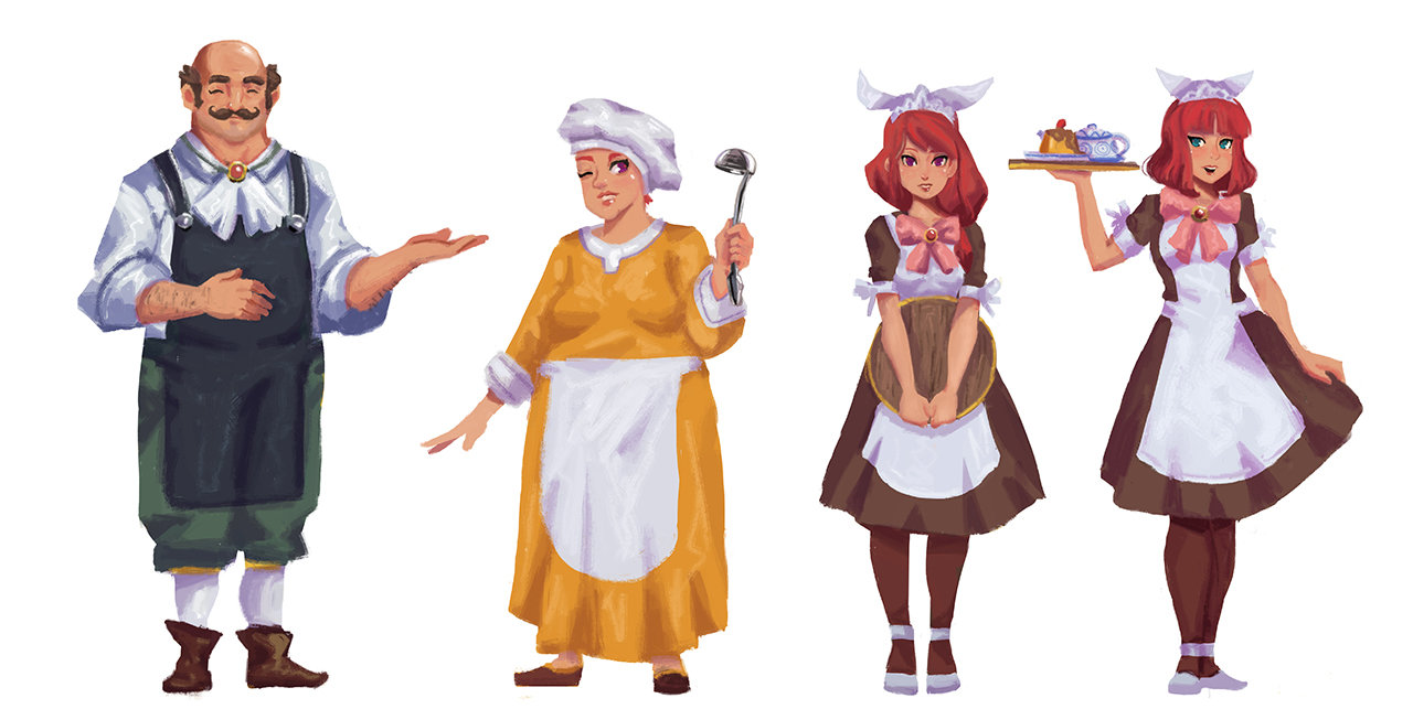 ArtStation - Fantasy human character design