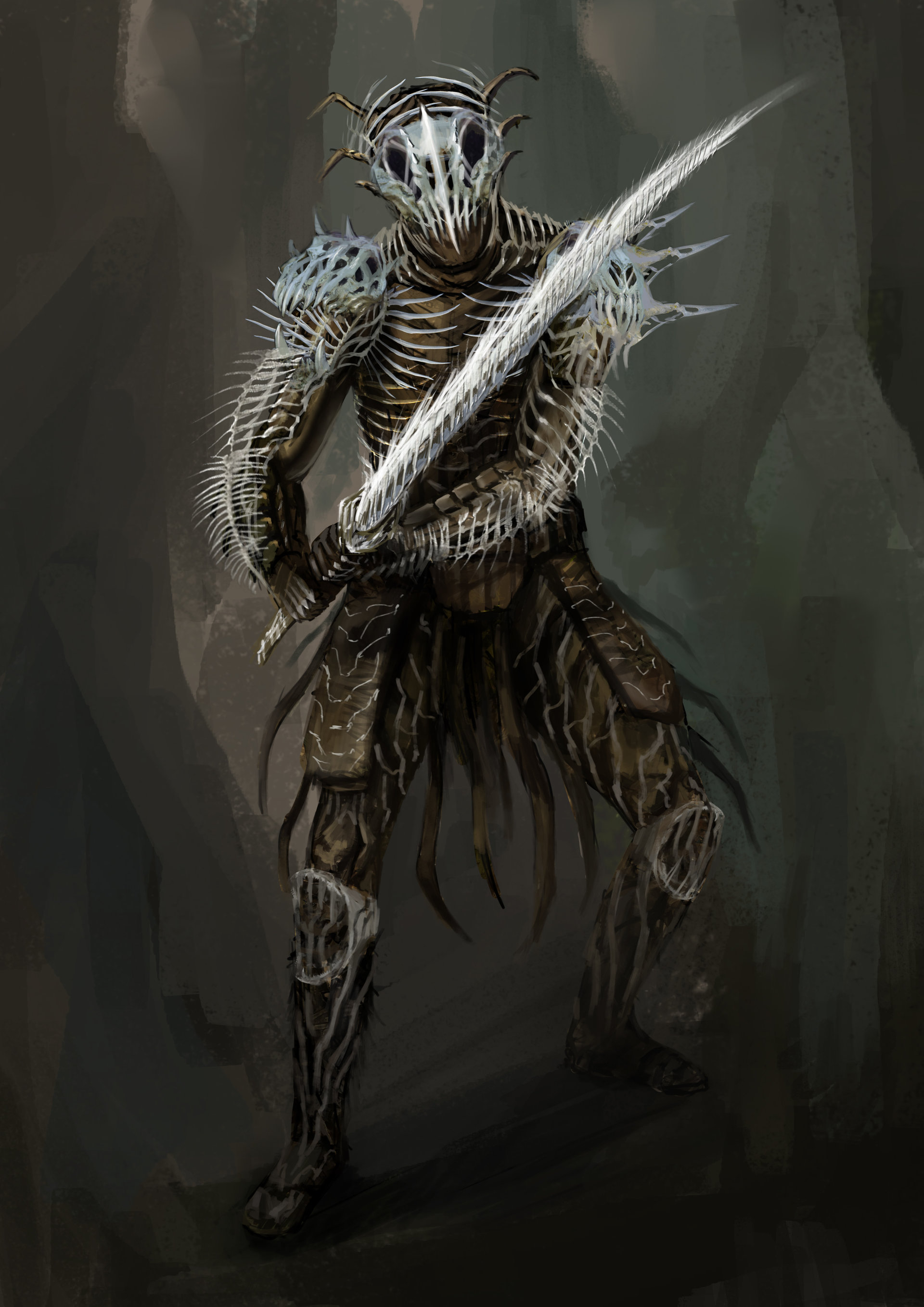 ArtStation - fishbone Gladiator