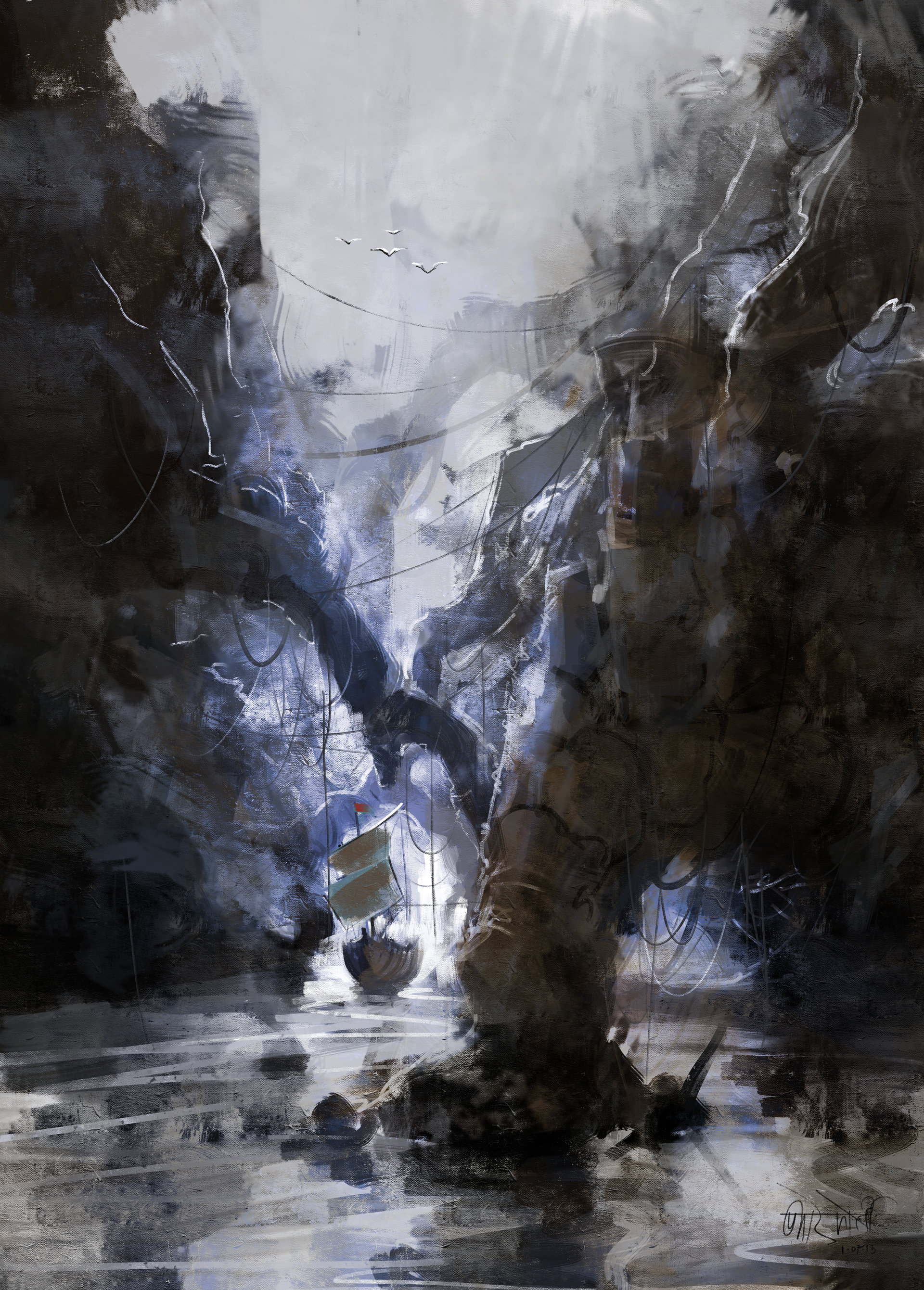 ArtStation - environment sketches_01