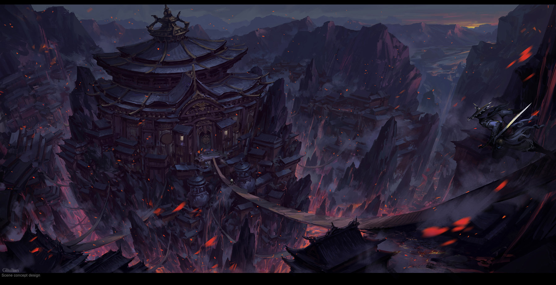 ArtStation - volcano