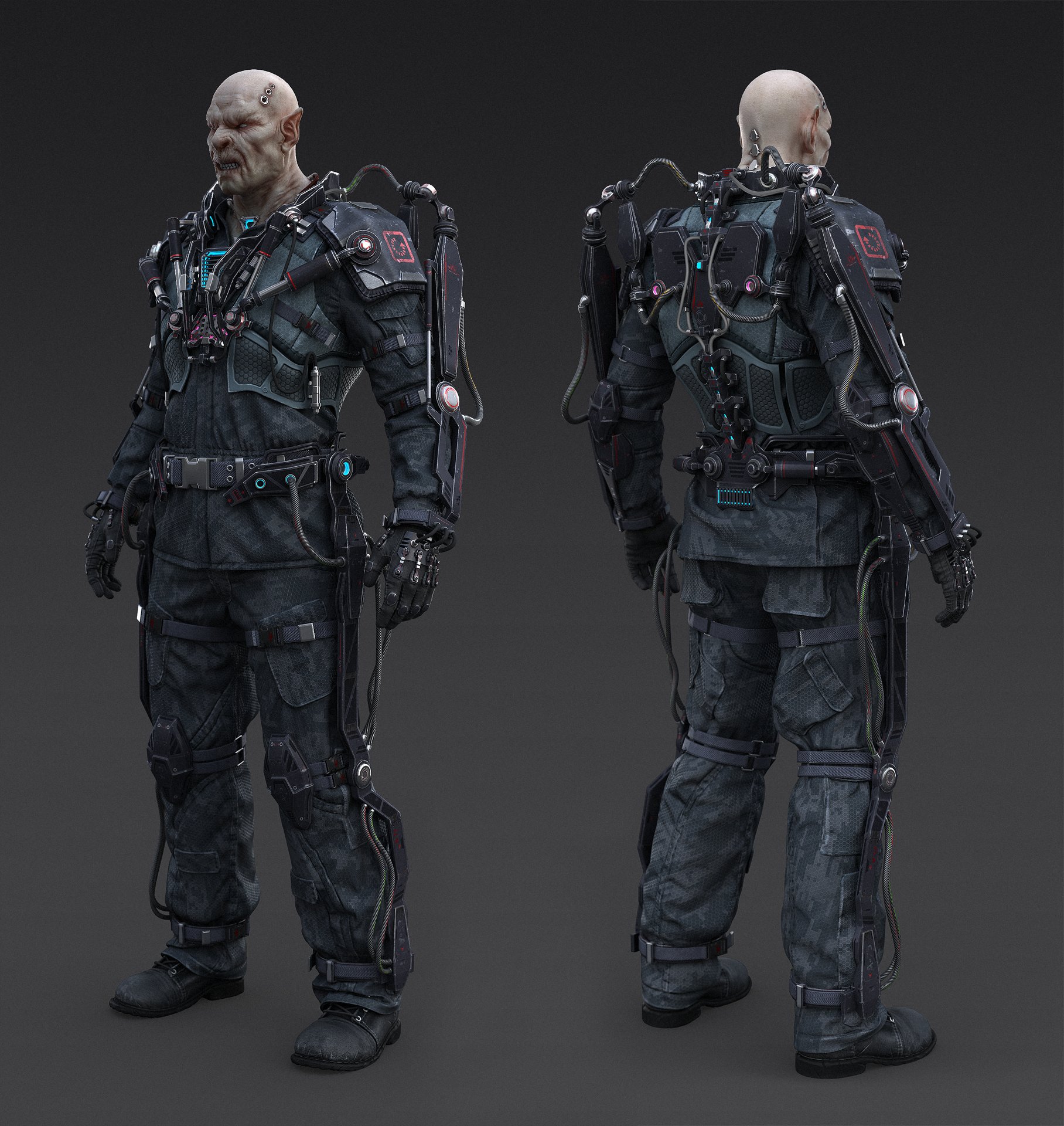 ArtStation - orc fighter