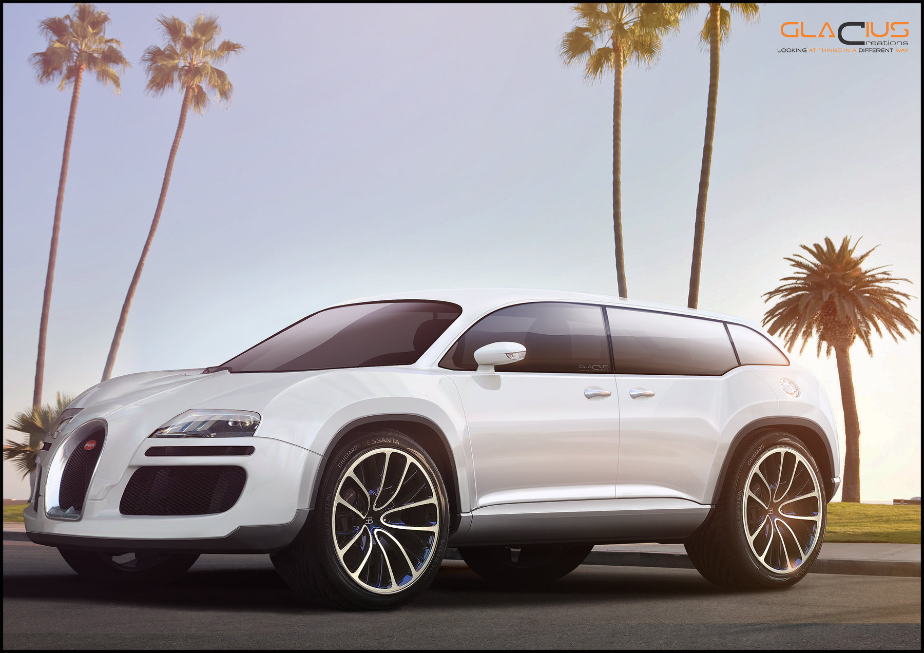 ArtStation - Bugatti Veyronn SUV