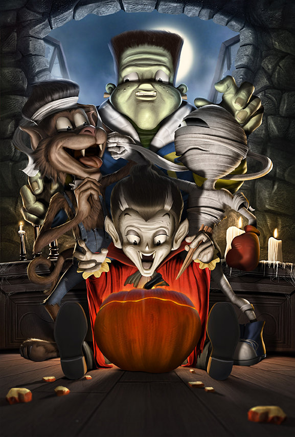 Carlos Dattoli - The mini monsters/Tigersharks (Rankin/Bass Productions)