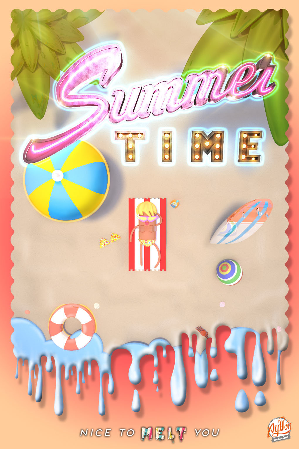 ArtStation - Summer Time