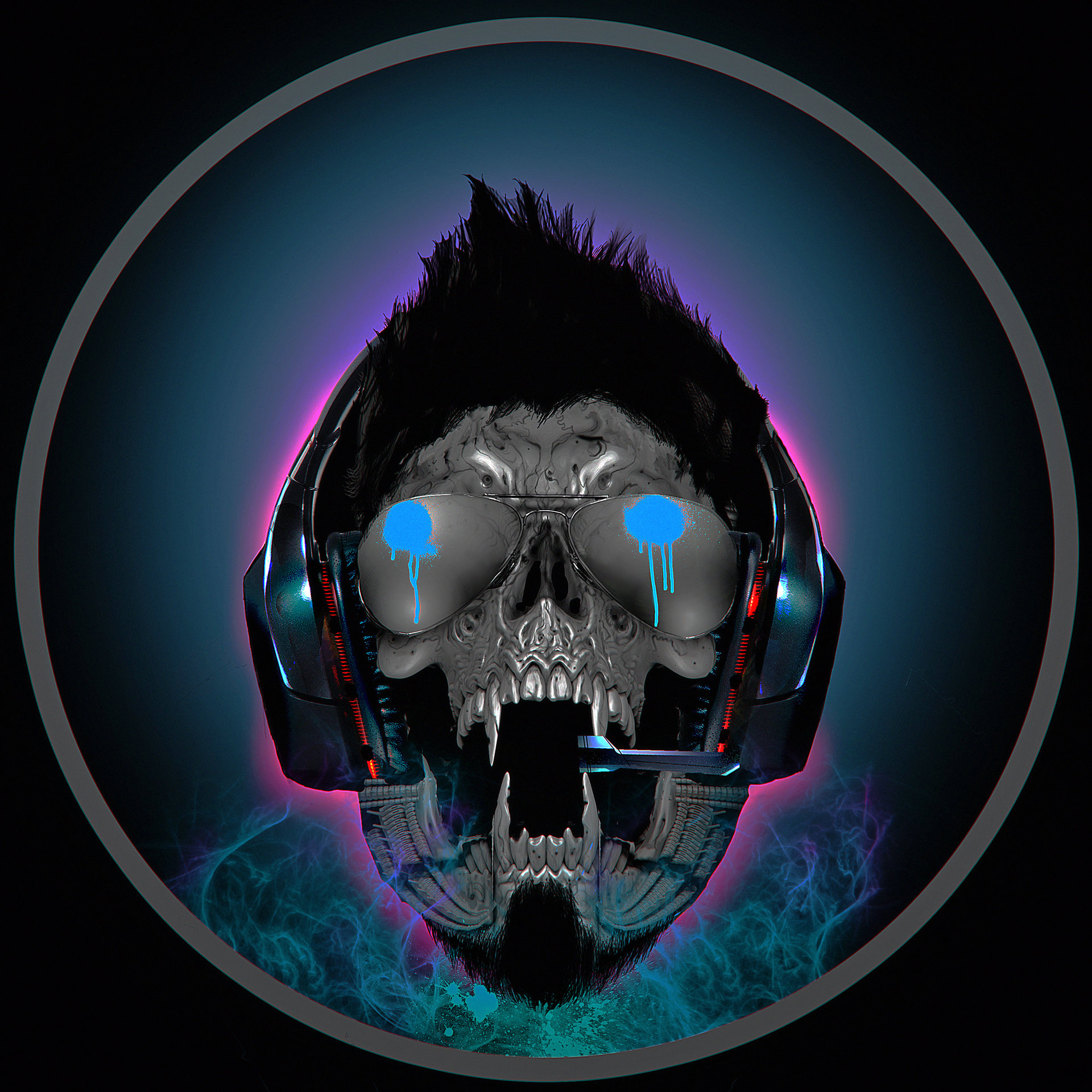 Phantom Skull Logo
