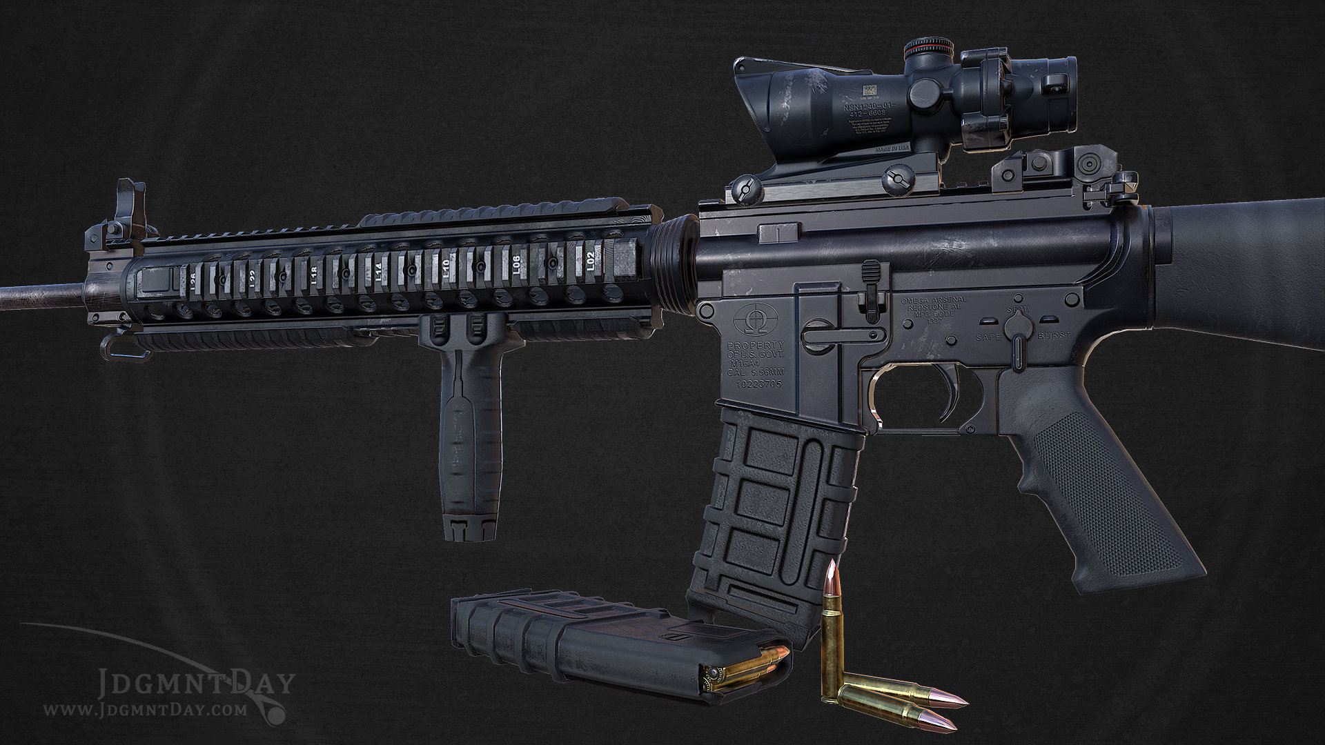 M16a4 Acog Countries That Run A Rifle The New Rifleman