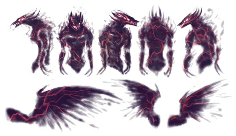 Niki Kuffel - Cloud Knight Pre-Production art