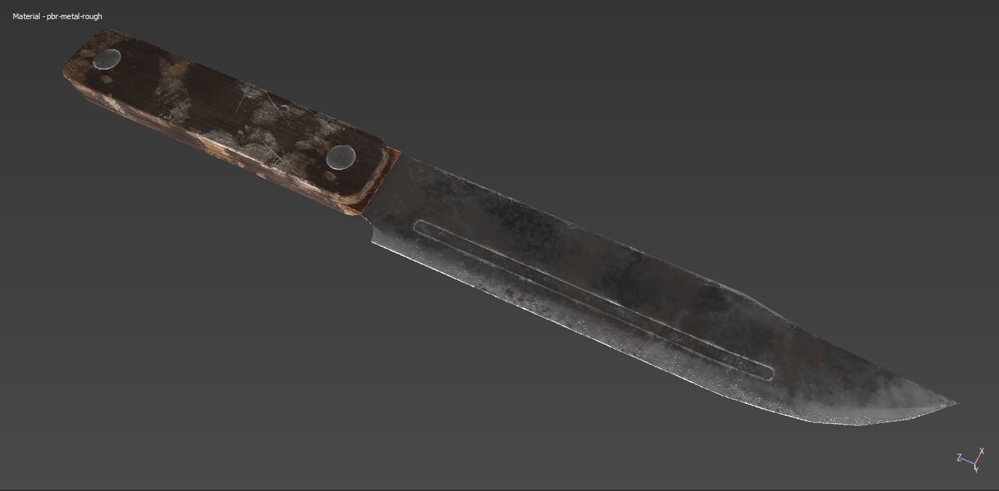 ArtStation - Old knife