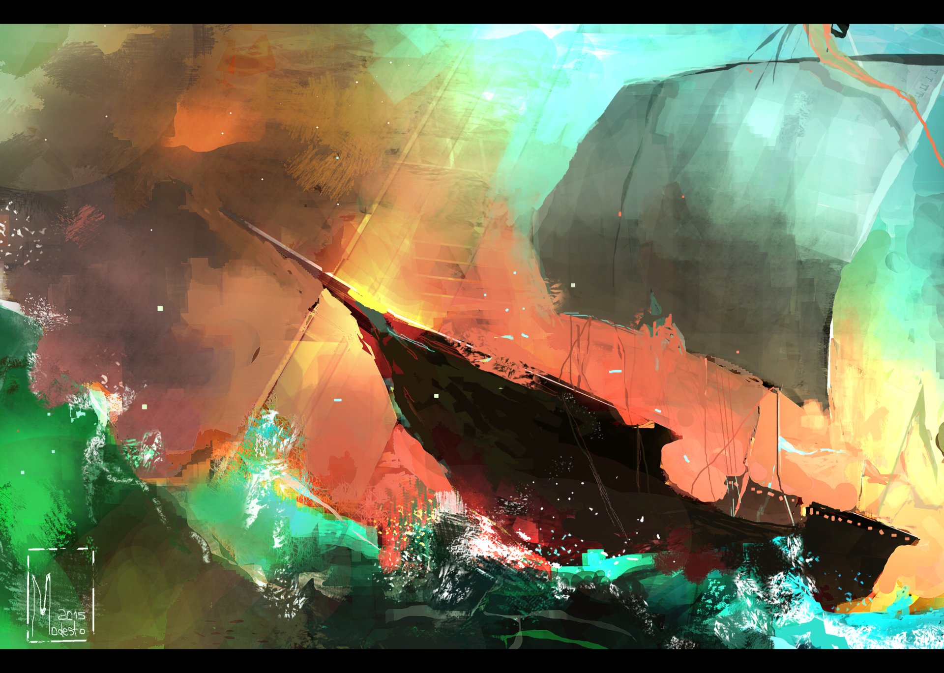 ArtStation - Color ship