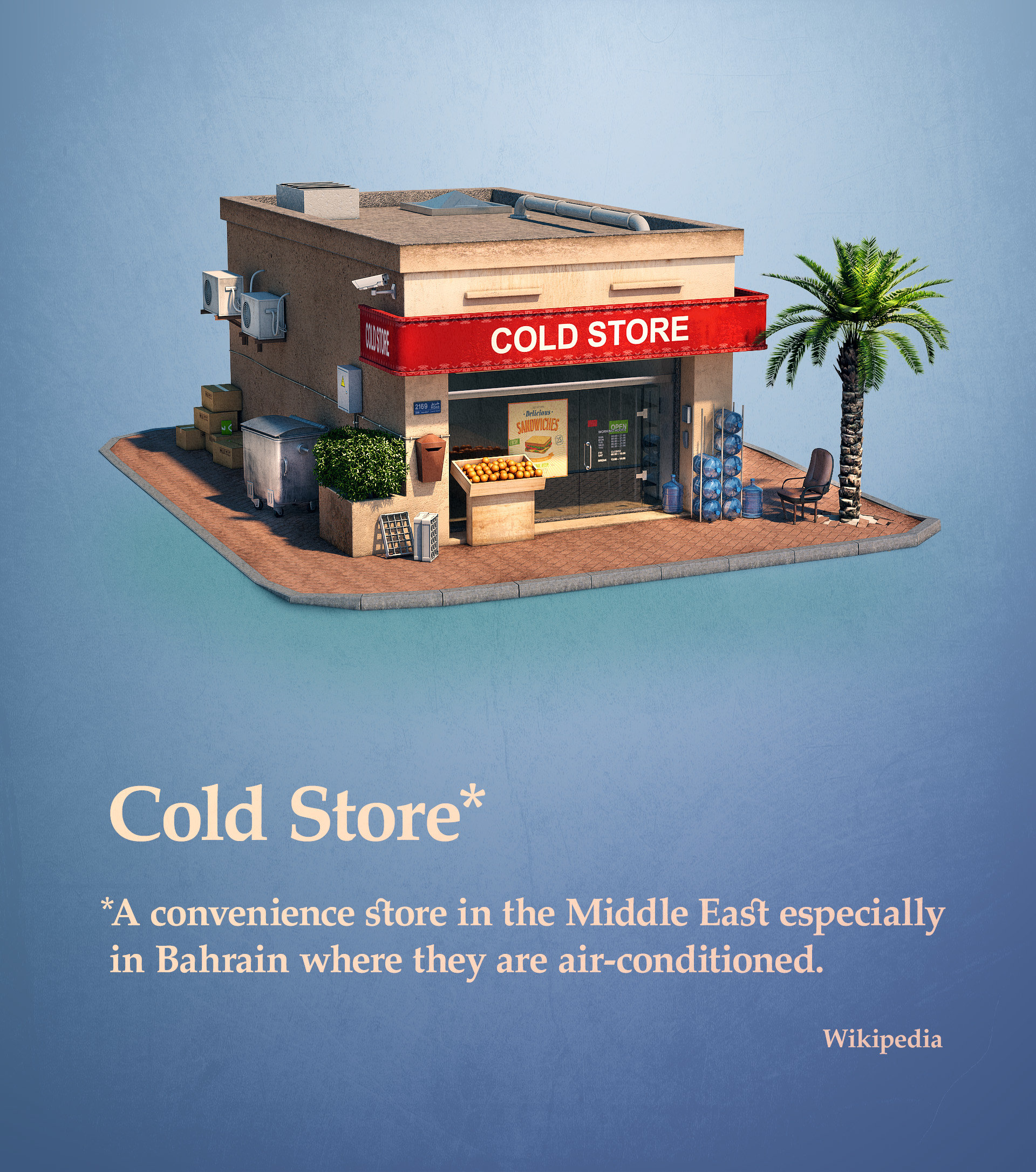 ArtStation - Cold Store