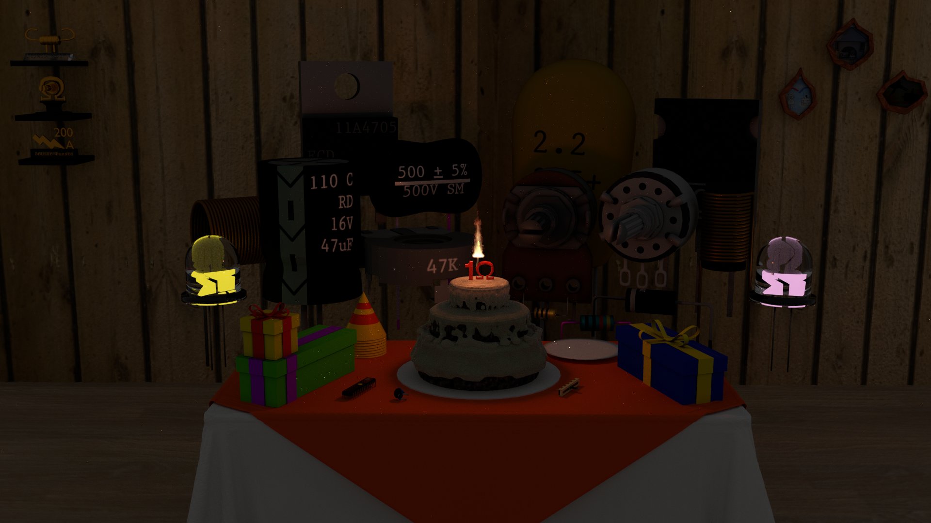 ArtStation - Electronic BirthDay.