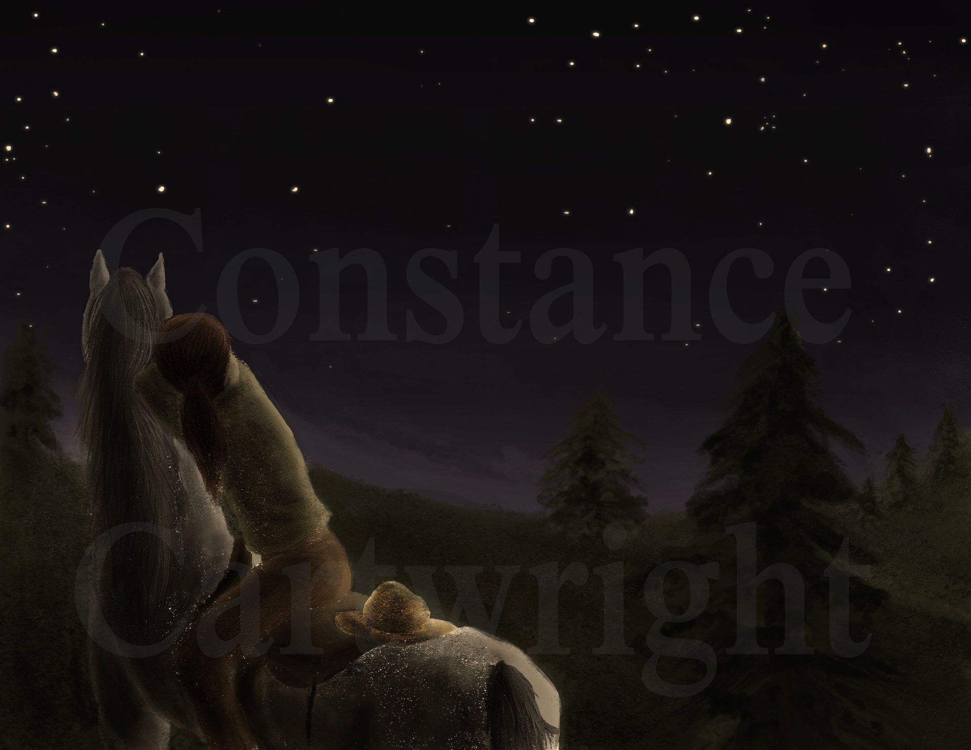 ArtStation - Pearl and Horse