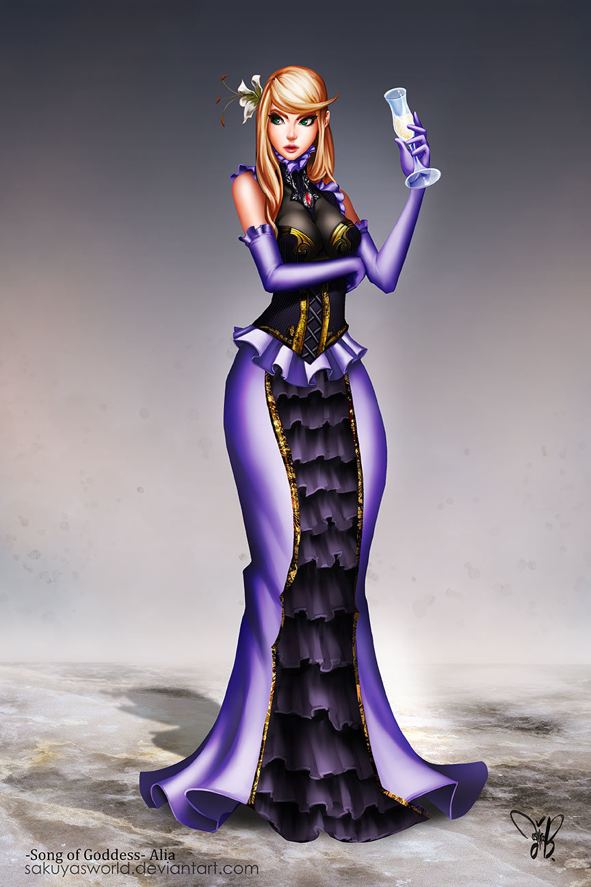 ArtStation - Song of Goddess: Alia