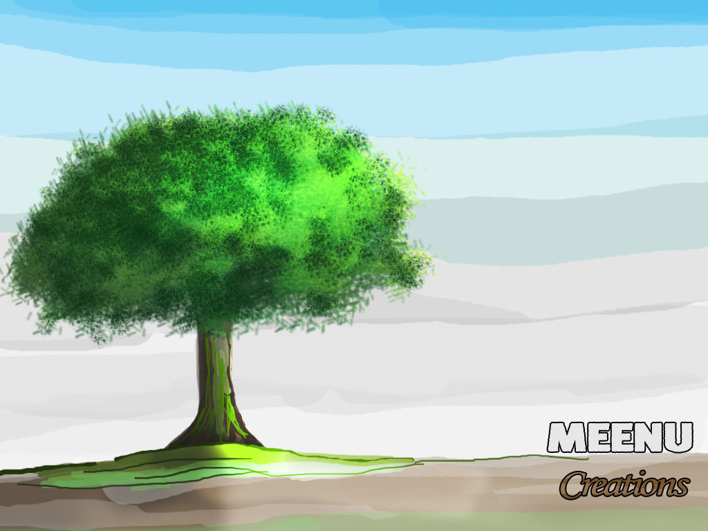 ArtStation - Tree - Digital Painting