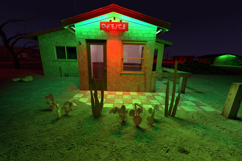 ArtStation - Green Motel