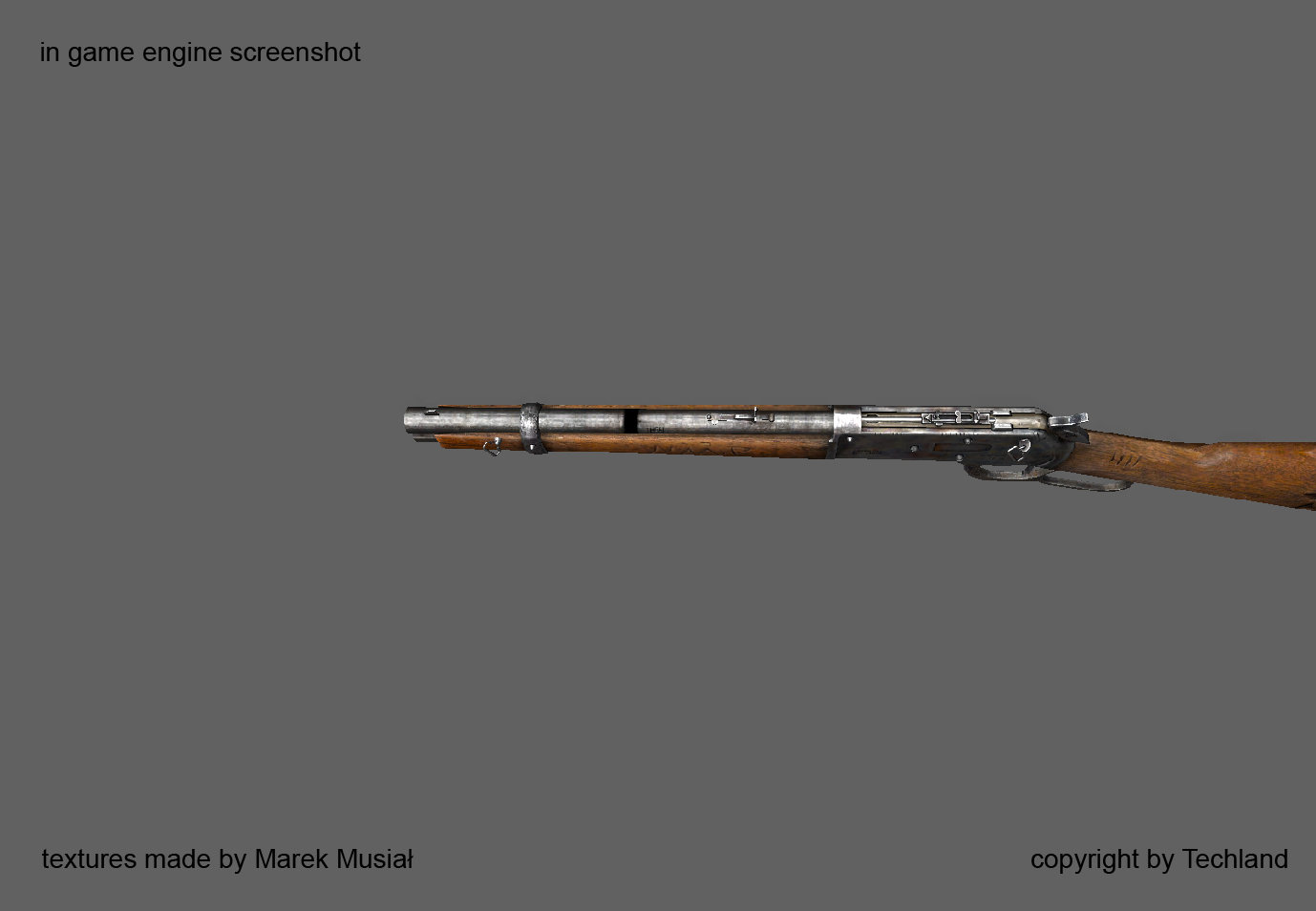 Krystian Golebczyk - Weapons for "Call of Juarez: Gunslinger"