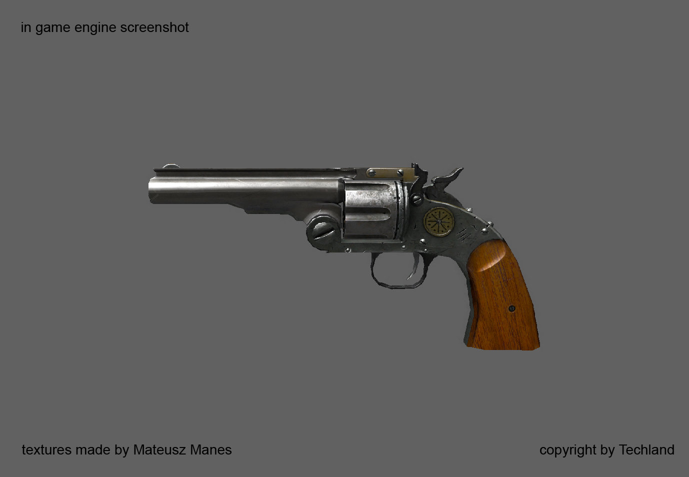 Krystian Golebczyk - Weapons for "Call of Juarez: Gunslinger"