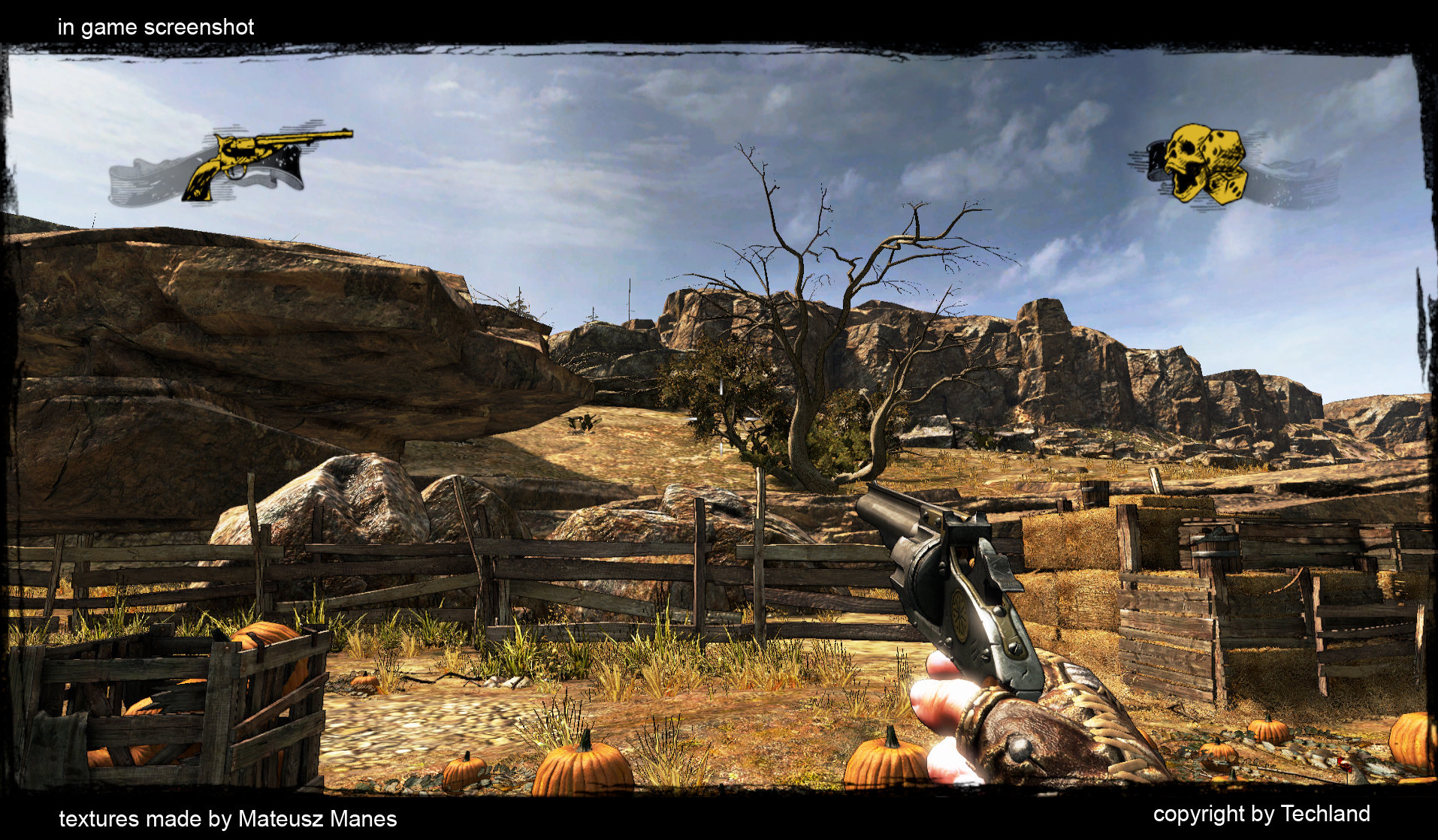 Krystian Golebczyk - Weapons for "Call of Juarez: Gunslinger"