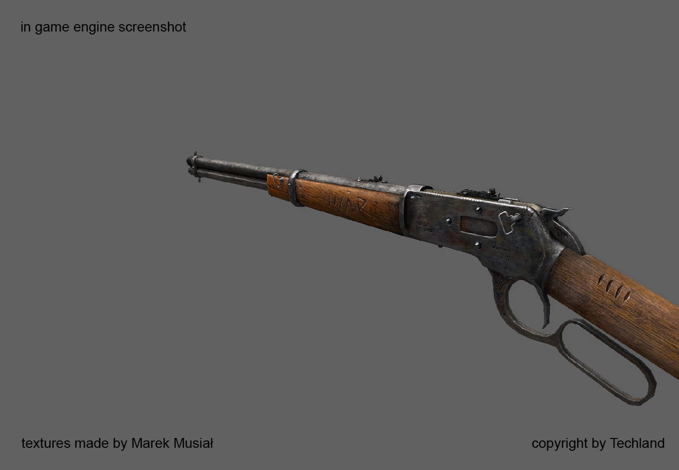 Krystian Golebczyk - Weapons for "Call of Juarez: Gunslinger"