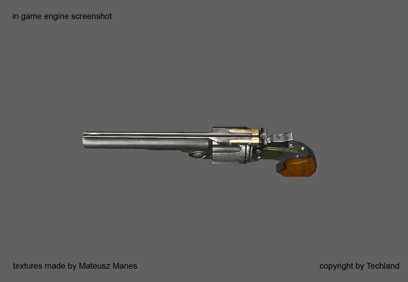 Krystian Golebczyk - Weapons for "Call of Juarez: Gunslinger"