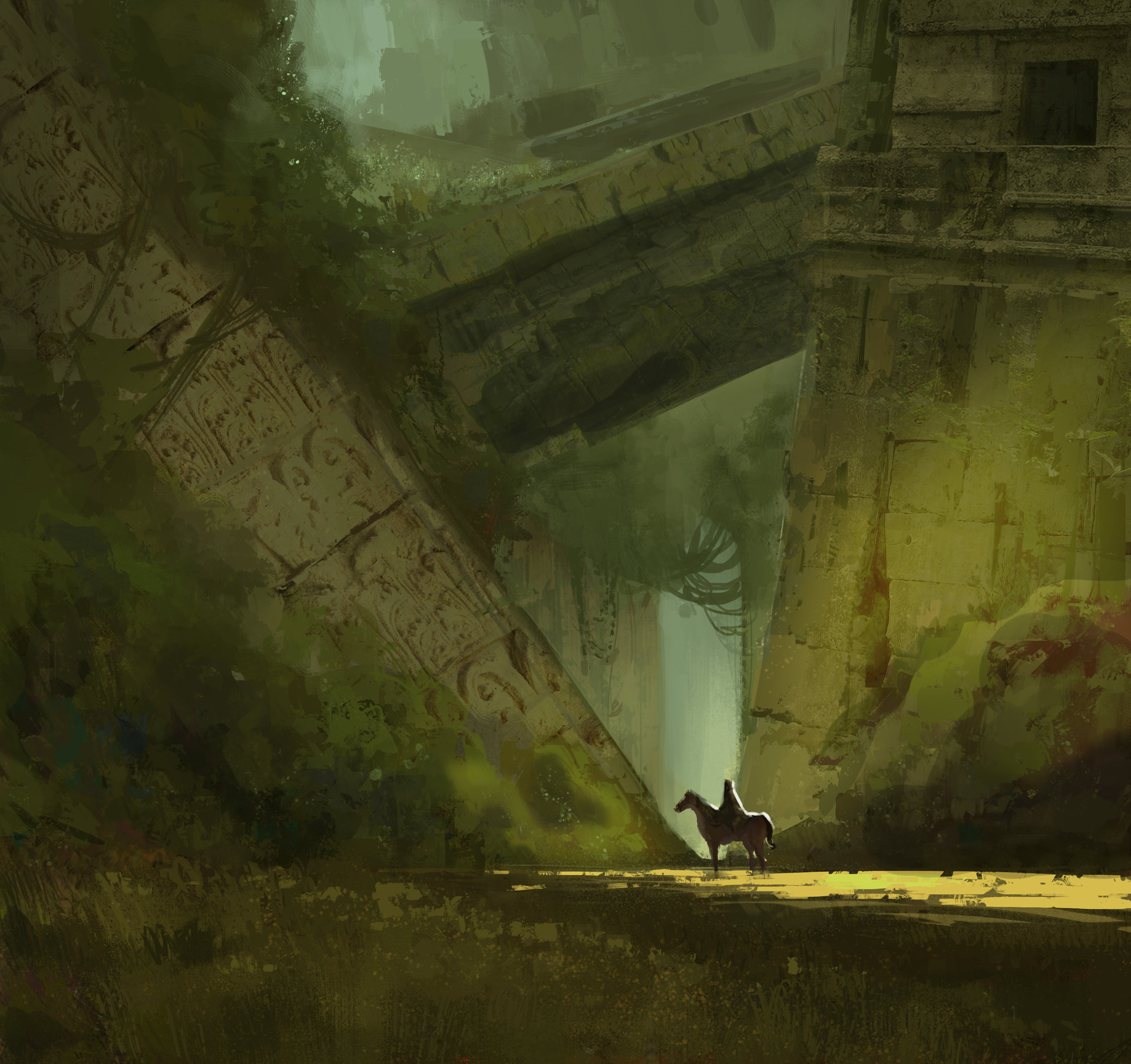 ArtStation - More ruins