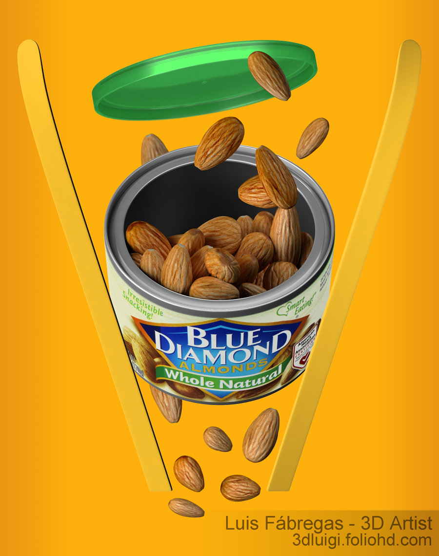 ArtStation - Almonds Advertising