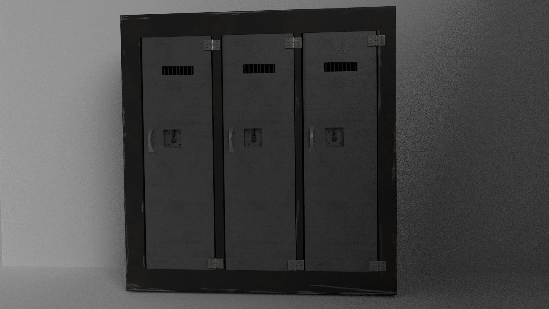 ArtStation - Lockers - Grunge