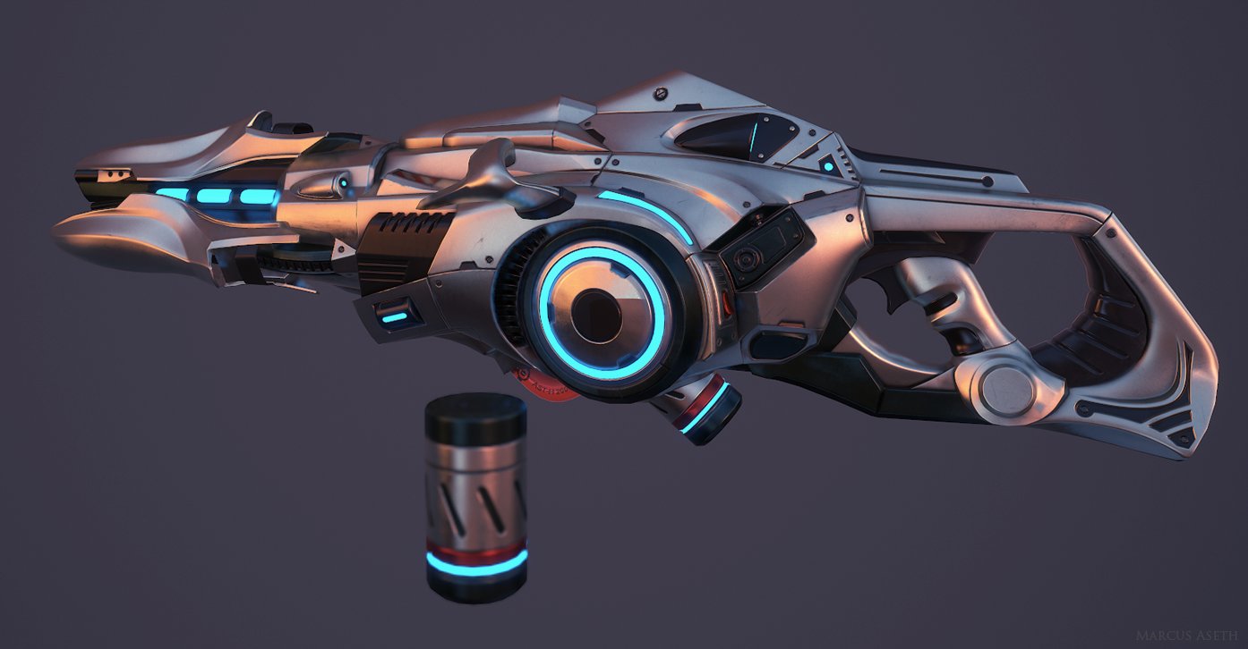 ArtStation - Big Fu*king Gun