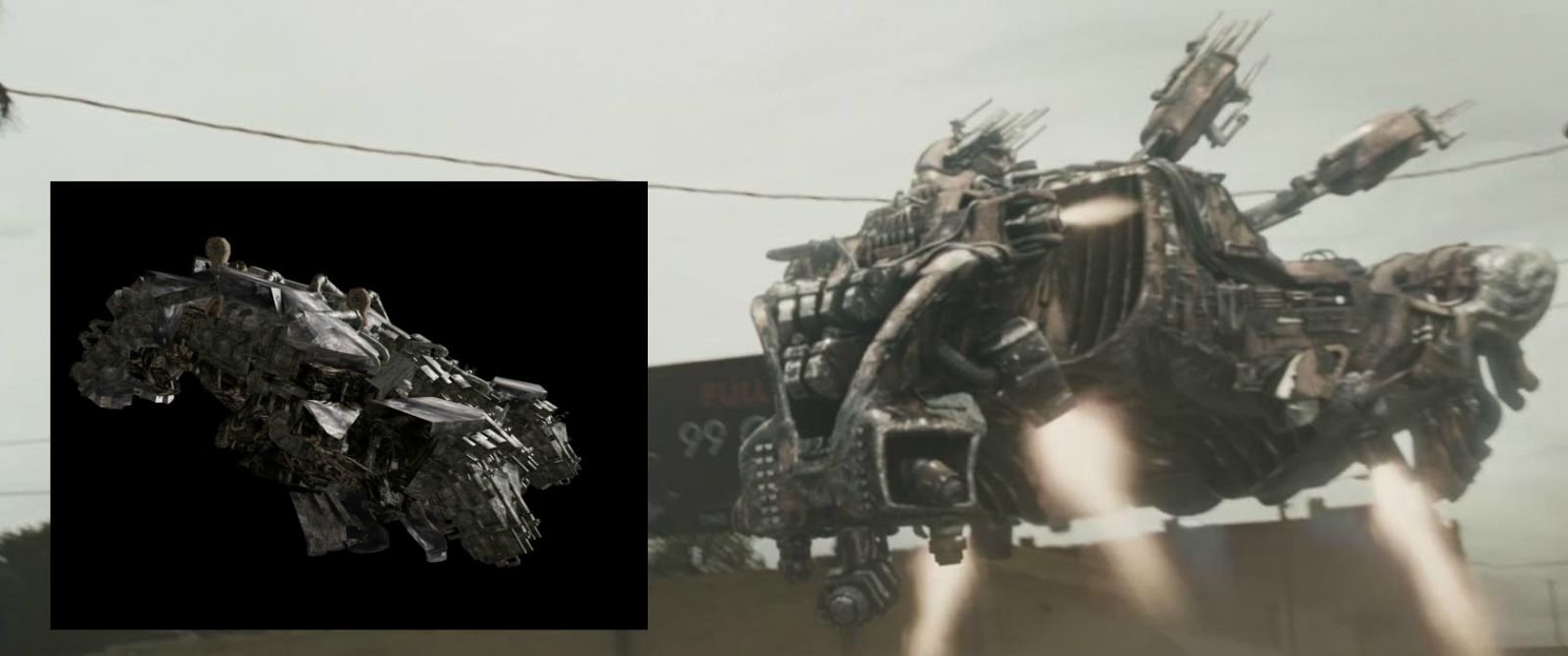 Battle Los Angeles Alien Ships